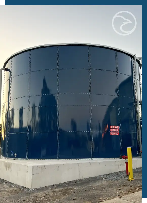 Glass Fused to Steel Tanks | Raven American